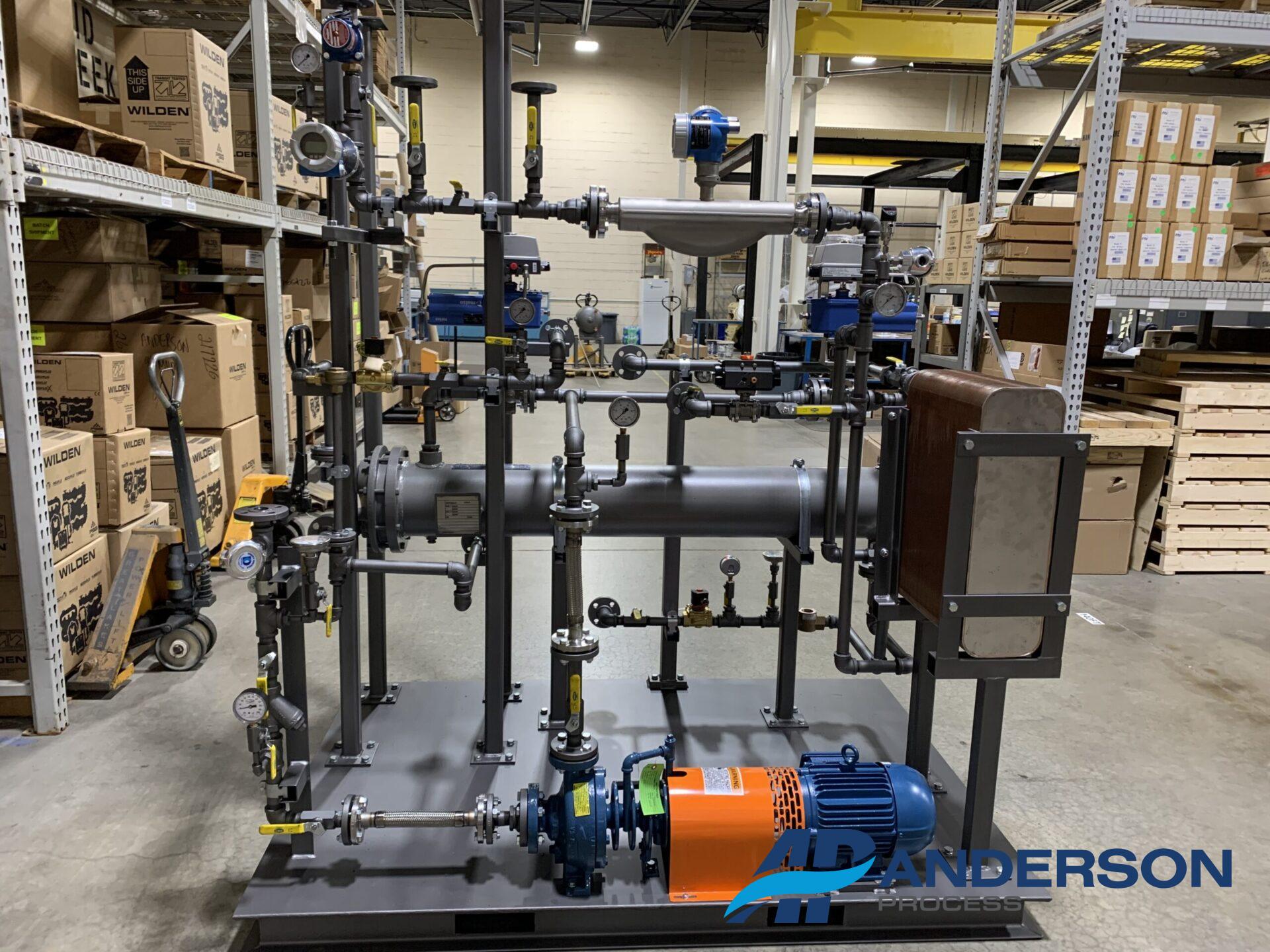 Custom Temperature Control Skid - Anderson Process