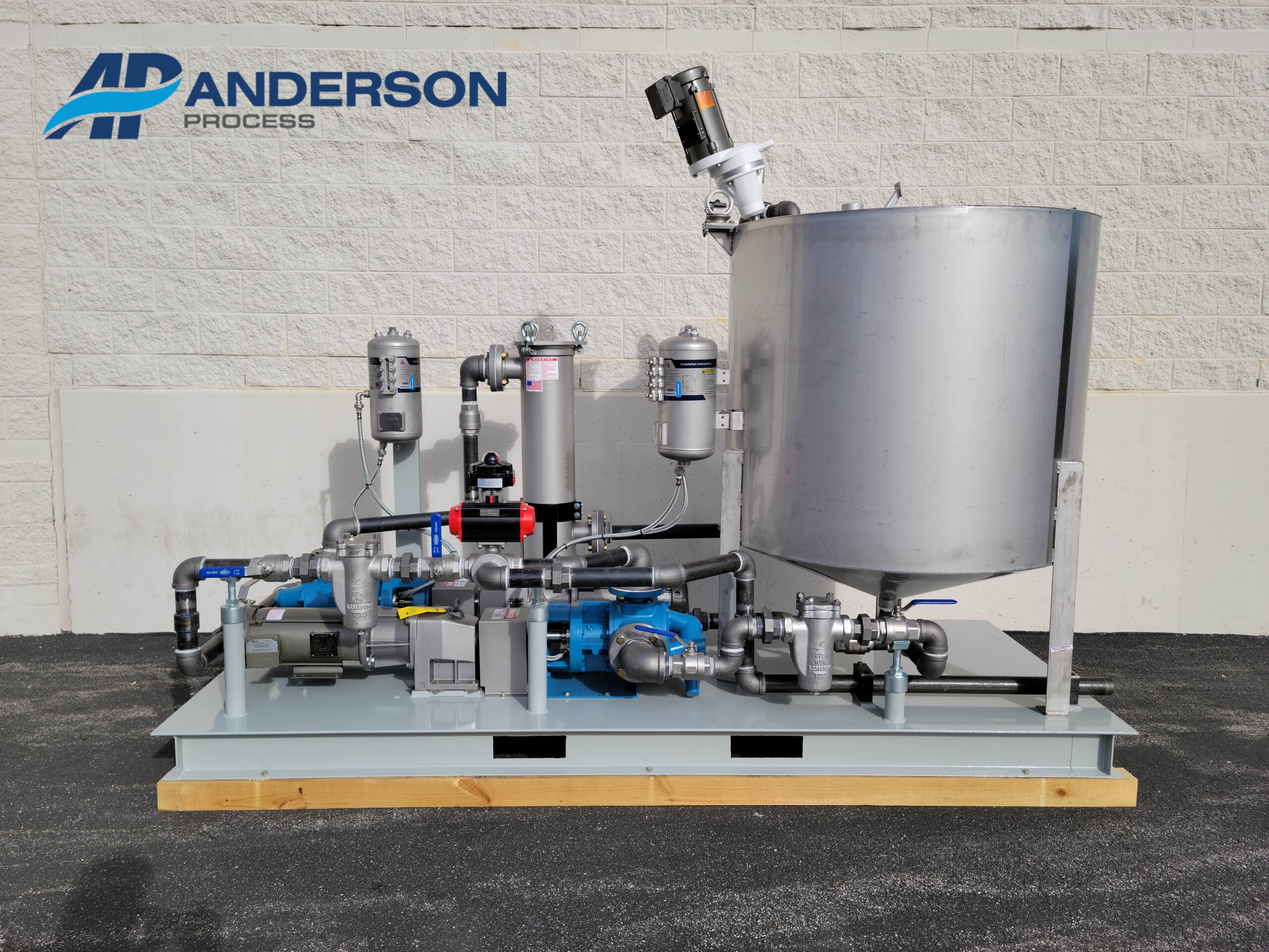 Tuthill (Ingersoll Rand) Paint Skid - Anderson Process