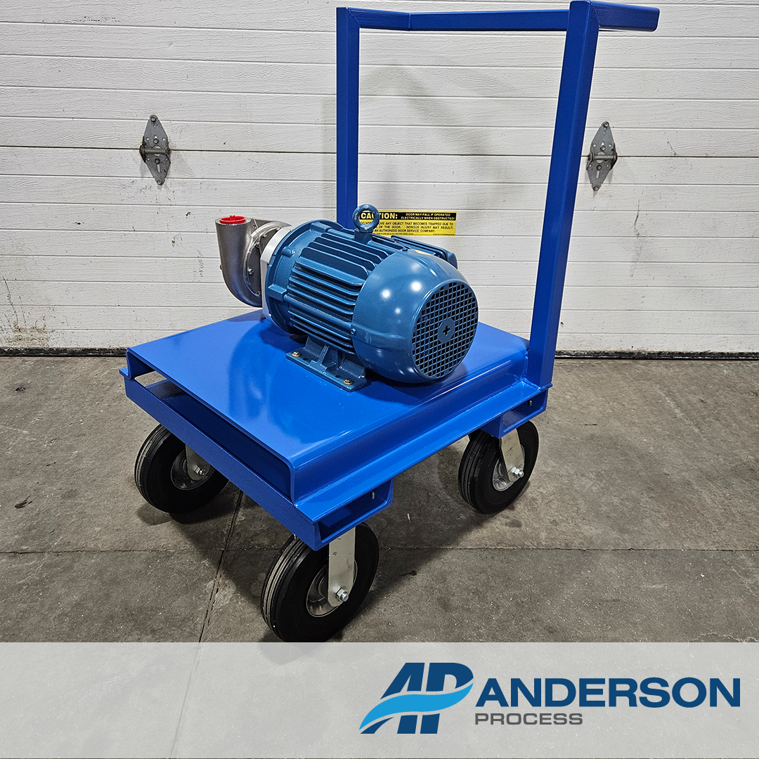 Liquiflo Centry Series Centrifugal Pump Cart - Anderson Process