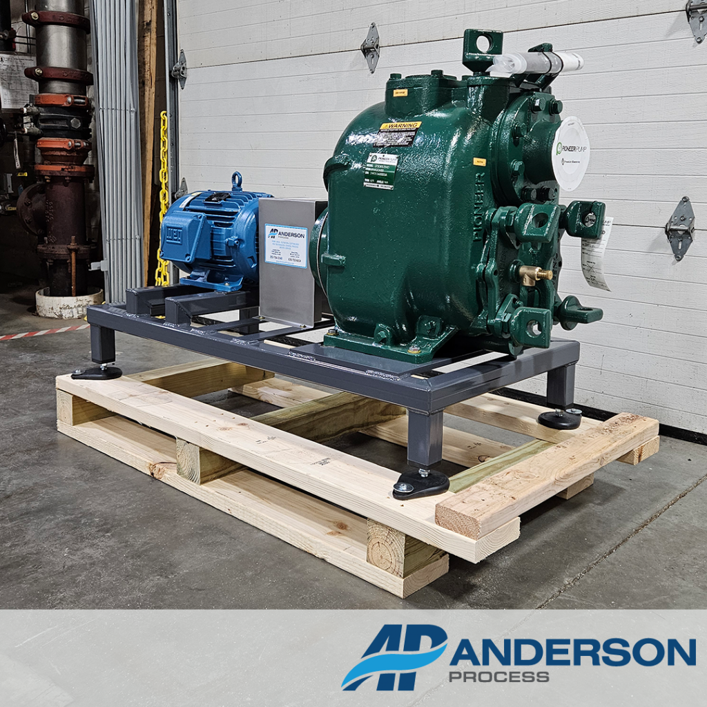 Pioneer Self-Priming Pump Skid - Anderson Process